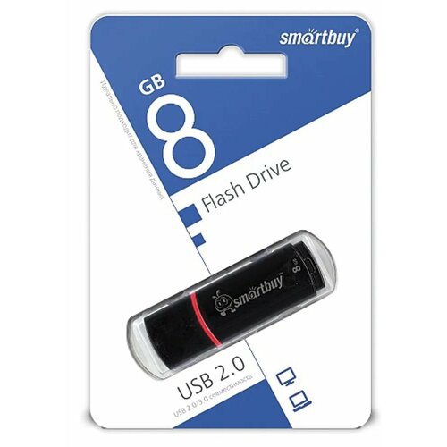 "SmartBuy Glossy" - USB флеш-накопитель 8 Гб