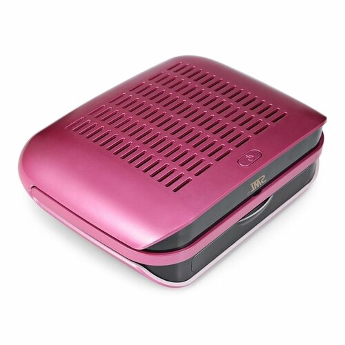 Jessnail Маникюрная вытяжка пылесос С1 со сменным фильтром (пылесос настольный для ногтей), светло-розовая