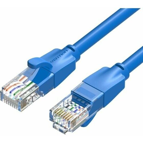 Патч-корд Vention прямой UTP cat.6, RJ45 - 3м. Синий