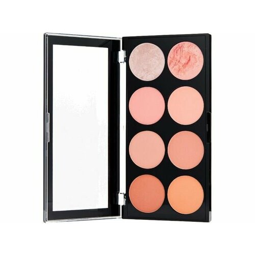 Набор румян, бронзаторов, хайлайтеров MakeUp Revolution ULTRA BLUSH PALETTE