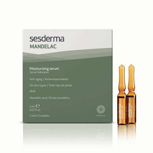 Sesderma MANDELAC Moisturizing serum - Сыворотка увлажняющая для лица , 5 шт. по 2 мл