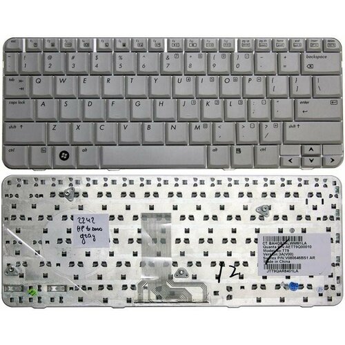 Клавиатура для ноутбука HP V062346AS1 серая