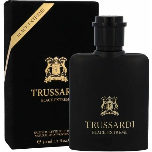 TRUSSARDI Туалетная вода Black Extreme, 50 мл