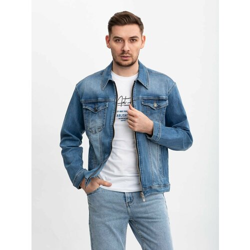 Джинсовая куртка RM shopping, размер 3XL, синий