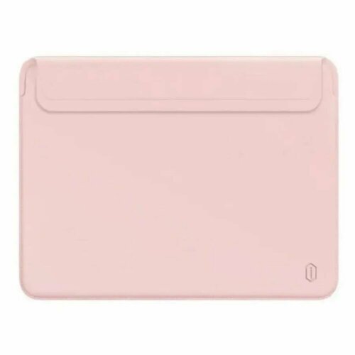 Чехол для ноутбука кожаный WiWU Skin Pro II на MacBook 12 дюймов (2015-2018 А1534) - Розовый