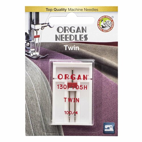 Игла Organ Twin 100/4