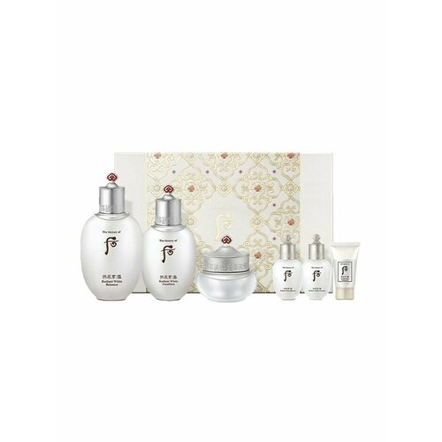 The History of Whoo Набор уходовой косметики осветляющий GONGJINHYANG SEOL WHITENING 3 PIECES SET