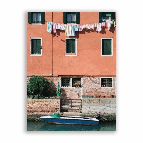 Постер, плакат на бумаге / Венеция / Размер 30 x 40 см