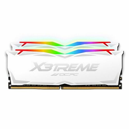 Модуль памяти 64GB OCPC X3 RGB DDR4 3200 WHITE (2x32GB) CL16