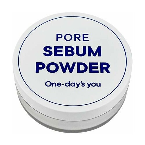 ONE-DAYS YOU Прозрачная матирующая рассыпчатая пудра для лица Pore Sebum Powder