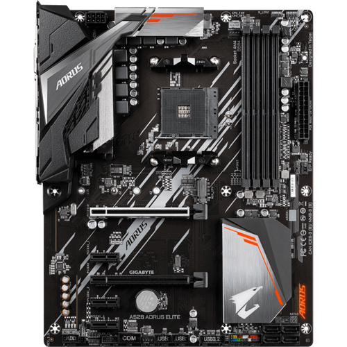 Материнская плата Gigabyte A520 AORUS ELITE Soc-AM4 4xDDR4 ATX AC`97 8ch(7.1) GbLAN RAID+DVI+HDMI