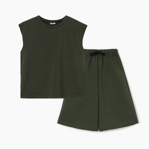 Комплект одежды Minaku, размер 122, зеленый