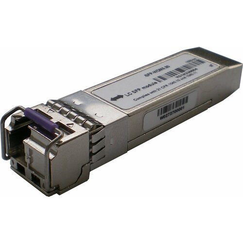 Трансивер модуль SFP+, WDM, 10G, LC, TX/RX 1330/1270nm, 3km SFP-Plus-WDM-1330-1270.03