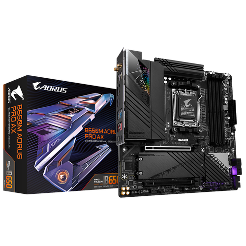 Материнская плата Gigabyte B650M Aorus Pro AX