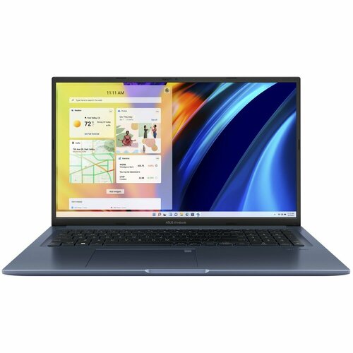 Ноутбук ASUS Vivobook 17X K1703ZA-AU171 Intel Core i5 12500H 2500MHz/17.3"/1920x1080/16GB/512GB SSD/Intel Iris Xe Graphics/Wi-Fi/Bluetooth/Без ОС (90NB0WN2-M00750) Blue