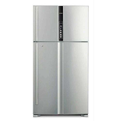 Холодильник Hitachi R-V720PUC1 BSL 2-хкамерн. серебр. бр. (V720PUC1BSL)