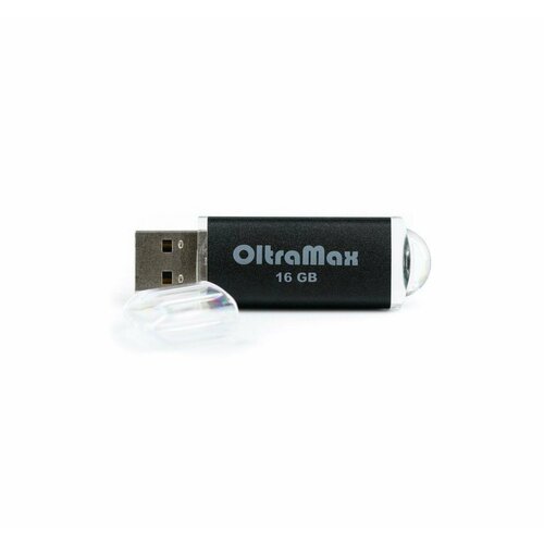 Флешка OltraMax 30, 16 Гб, USB2.0, чт до 15 Мб/с, зап до 8 Мб/с, чёрная