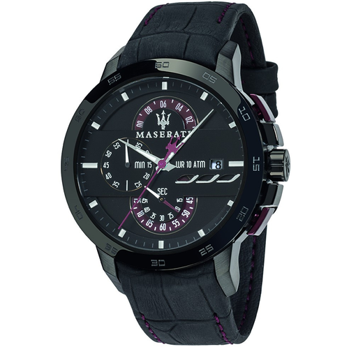 Наручные часы Maserati, фиолетовый, черный