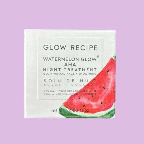 Glow Recipe Watermelon glow AHA night treatment Маска косметическая ночная для всех типов кожи