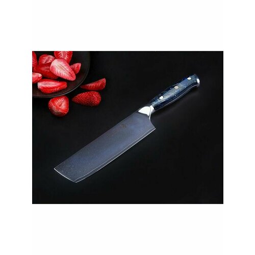 Кухонный нож Накири 17 см Синий D.JS Т617006