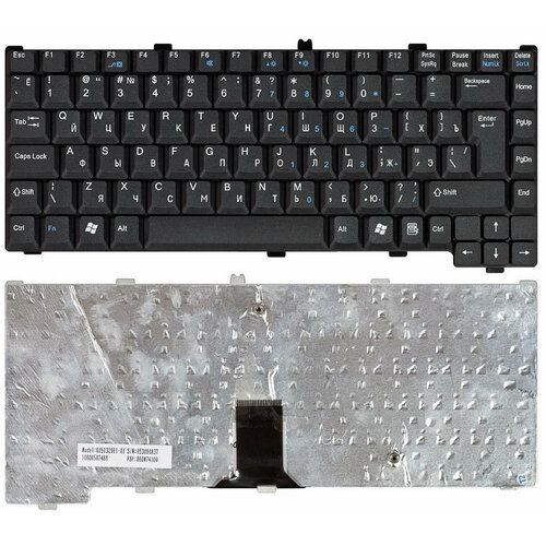 Клавиатура для Fujitsu-Siemens 860N74100 черная