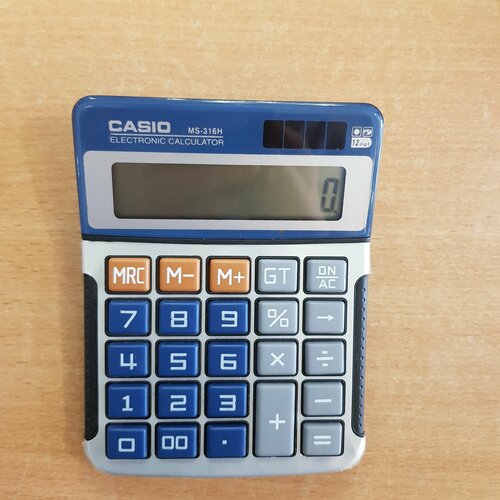 Калькулятор настольный MS 316H, 12 разрядов, 13х10х3см