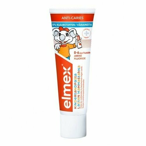 Зубная паста для детей ELMEX (0-5 лет) 75 мл.