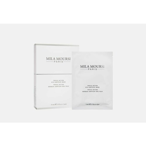 Антивозрастная Крио Маска для контура глаз MILA MOURSI, Triple Action Eye Contour Mask 5 мл