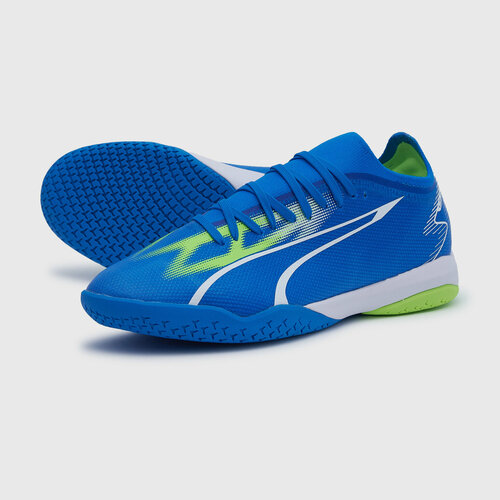 Футзалки PUMA Puma Ultra Match 10752203, размер 10.5 UK, синий