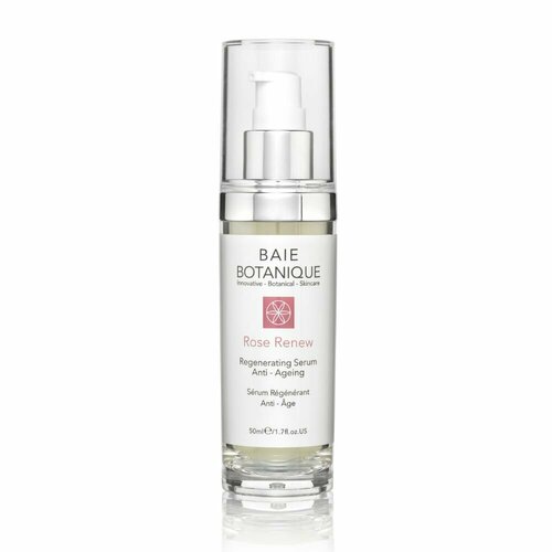 Baie Botanique Rose Renew Regenerating Serum 50ml - Baie Botanique Регенерирующая сыворотка для лица на основе розы Renew 50 мл