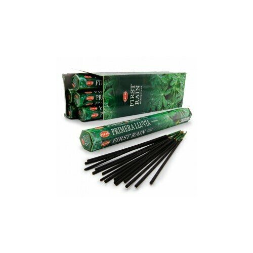 Hem Incense Sticks FIRST RAIN (Благовония первый дождь (Сосна, Нероли, Эвкалипт, Кедр), Хем), уп. 20 палочек.