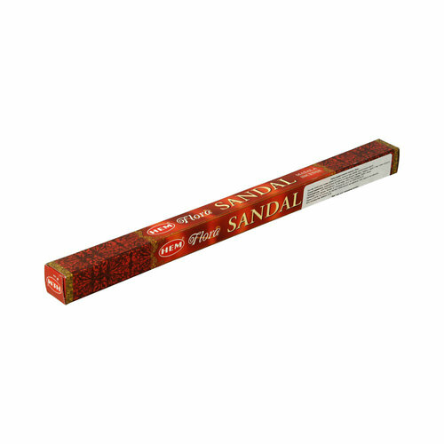 Hem Flora Masala Incense Sticks SANDAL (Масала благовония сандал, Хем), уп. 8 палочек
