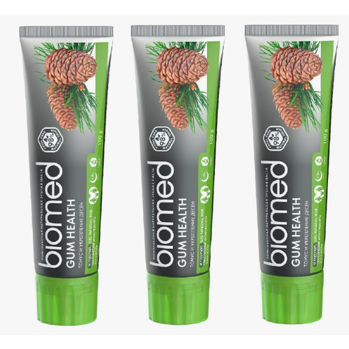 Зубная паста BioMed Gum Health, Тонус и укрепление, 100 гр, 3 шт.