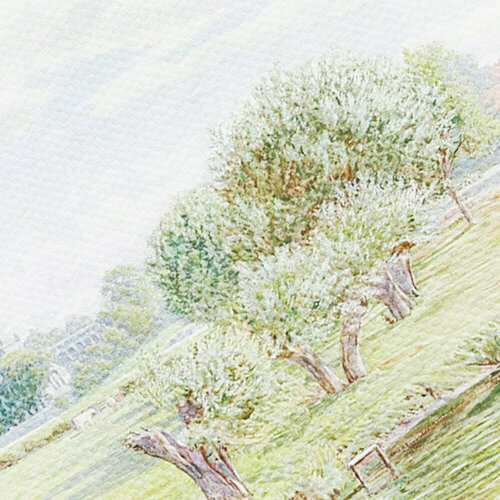 Картина на холсте, репродукция / Уильям Холман Хант - Stratford on Avon / Размер 30 x 40 см