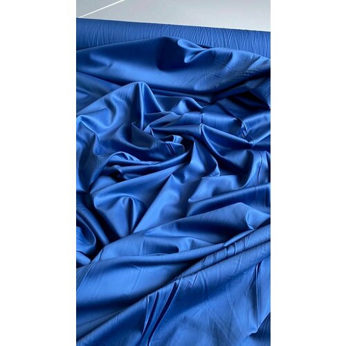 Комплект постельного белья 1,5-спальный из премиального сатина плотность 300 ТС Blue Galaxy, пододеяльник 150x200, простыня на резинке 160х200х30, наволочки 70x70