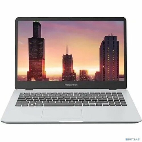 MAIBENBEN Ноутбук Maibenben M545 M5451SB0LSRE0 15.6", IPS, Ryzen 5 4500U 2.3ГГц, 6-ядерный, 8ГБ DDR4, 512ГБ SSD, AMD Radeon , Linux, серебристый m5451sb0lsre0