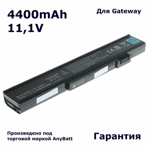 Аккумулятор AnyBatt 4400mAh, для 3S2P 4S2P SQU-412 6MSBG