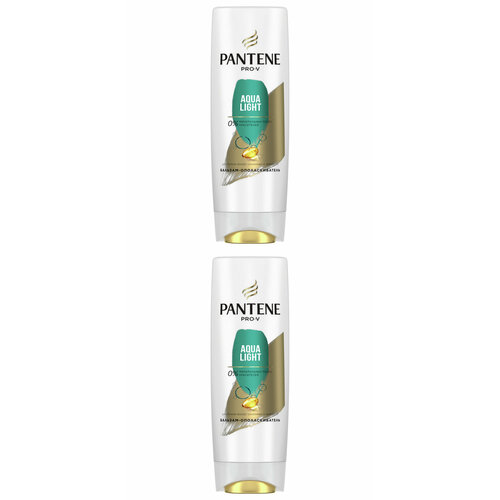 Pantene Pro-V Бальзам-ополаскиватель для волос женский Aqua Light, 200мл, 2 упаковки