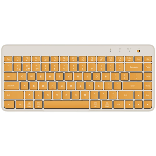 Беспроводная клавиатура Xiaomi Mi Dual Mode Wireless Keyboard (XMBXJP01YM) Yellow