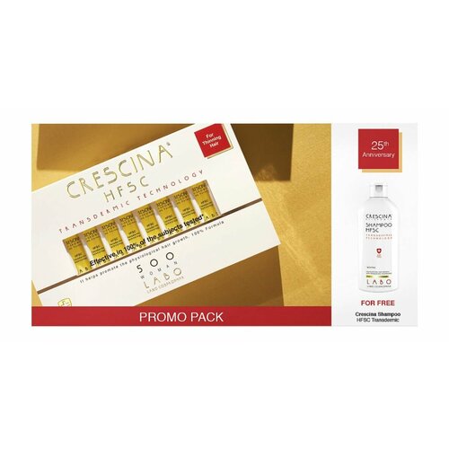 Набор для роста волос / Crescina HFSC Transdermic Re-Growth Set Woman