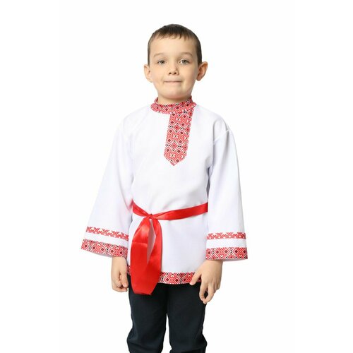 Русский народный костюм для мальчика косоворотка рубаха