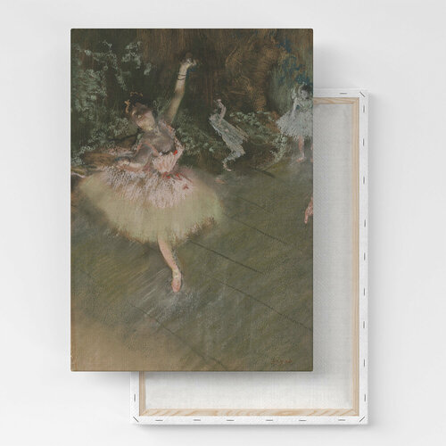 Картина на холсте, репродукция / Дега Эдгар - The Star / Размер 40 x 53 см