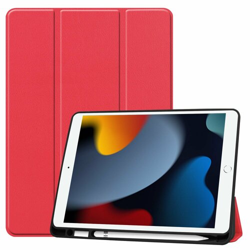 Чехол для iPad 7 / 8 / 9 10.2" красный TPU