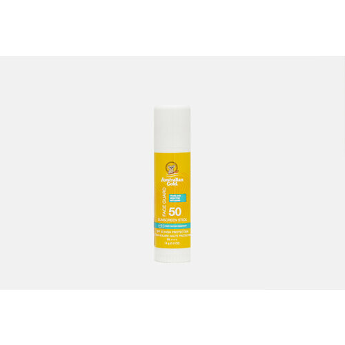 Водостойкий бальзам для лица SPF 50 Australian Gold Face Guard Blister / вес 14 гр