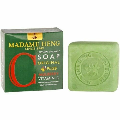 Madame Heng Original Vitamin C, Натуральное мыло с витамином С и Шелковицей, Таиланд,150гр