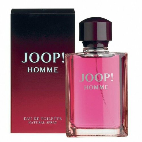 Joop, HOMME бордовый, 200 мл, Туалетная вода Мужская