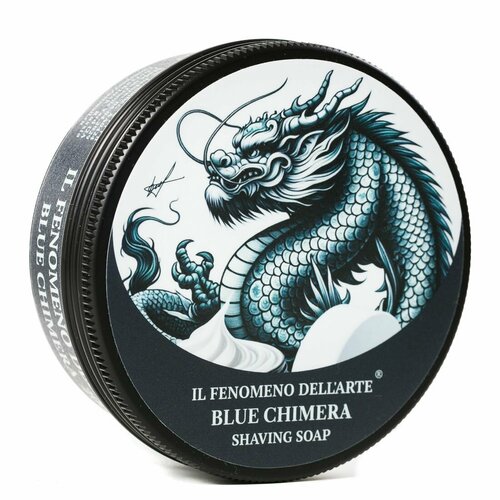 Мыло для бритья (130 гр.) Blue Chimera IL FENOMENO DELL'ARTE Formula Qilin. Феномено.