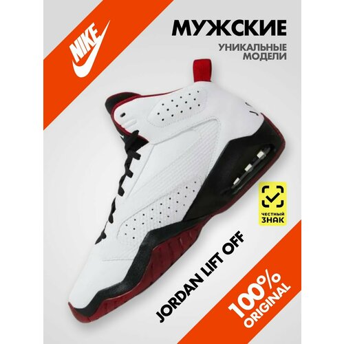 Кроссовки NIKE, размер 9.5 US, белый