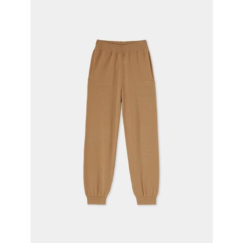 Брюки спортивные MSGM Trousers, размер XS, бежевый