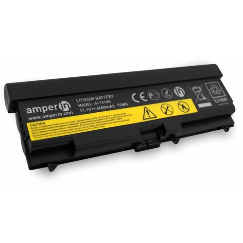 Аккумулятор усиленный Amperin для Lenovo 42T4702 11.1V (6600mAh)